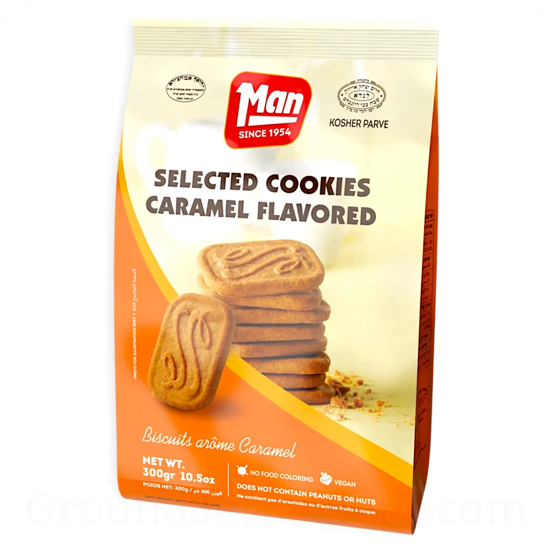 Caramel Selected Cookies 300g / 10.5 oz — Made in Israel ...