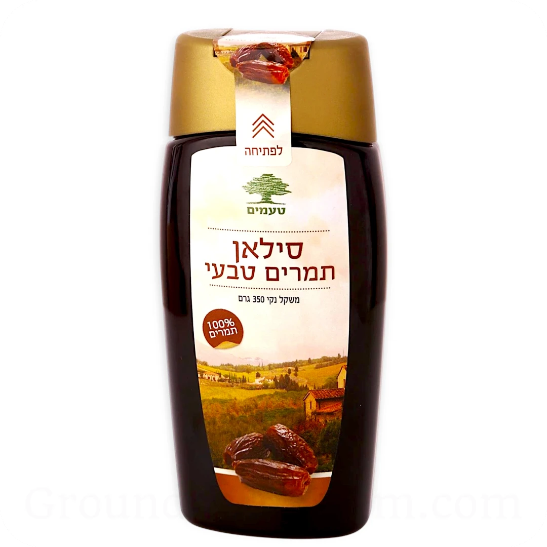 Date Syrup Natural 100% Squeeze Bottle 350g / 12.34 oz — Made in Israel ...