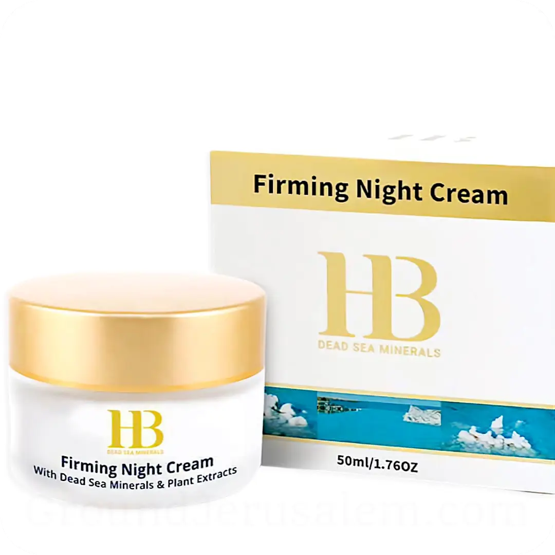 Firming Night Cream with Dead Sea Minerals by HB 50ml / 1.76 oz — Made ...