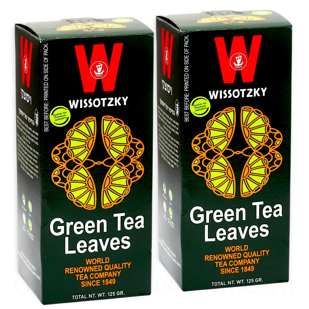 Green Tea Leaves 2 Packs (2 x 125g) Total 250g / 8.82 oz — Made in ...