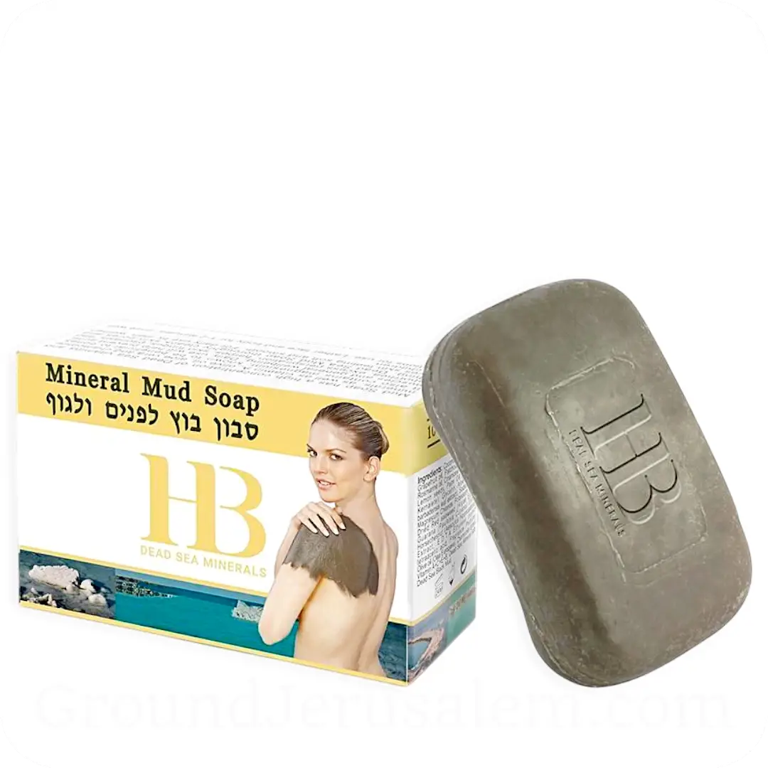 Mud Soap 115 g / 4.06 oz — Made in Israel – GroundJerusalem.com Products