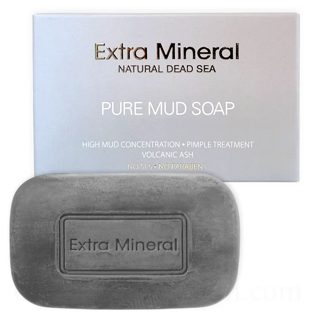 Mud Soap 125g / 4.4 oz — Made in Israel – GroundJerusalem.com Products