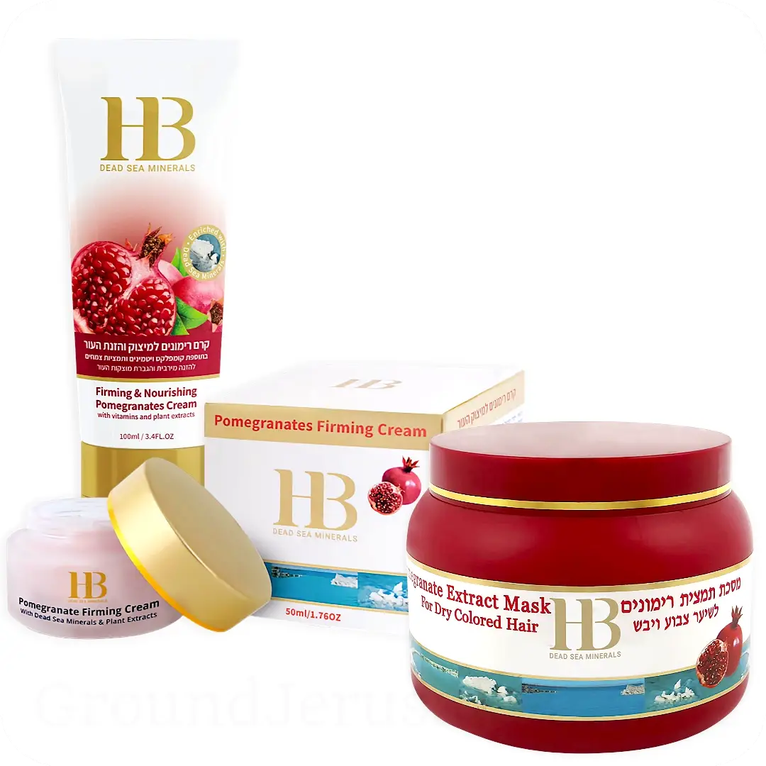 Pomegranate Care Set by HB – Firming Cream, Nourishing Cream & Hair ...