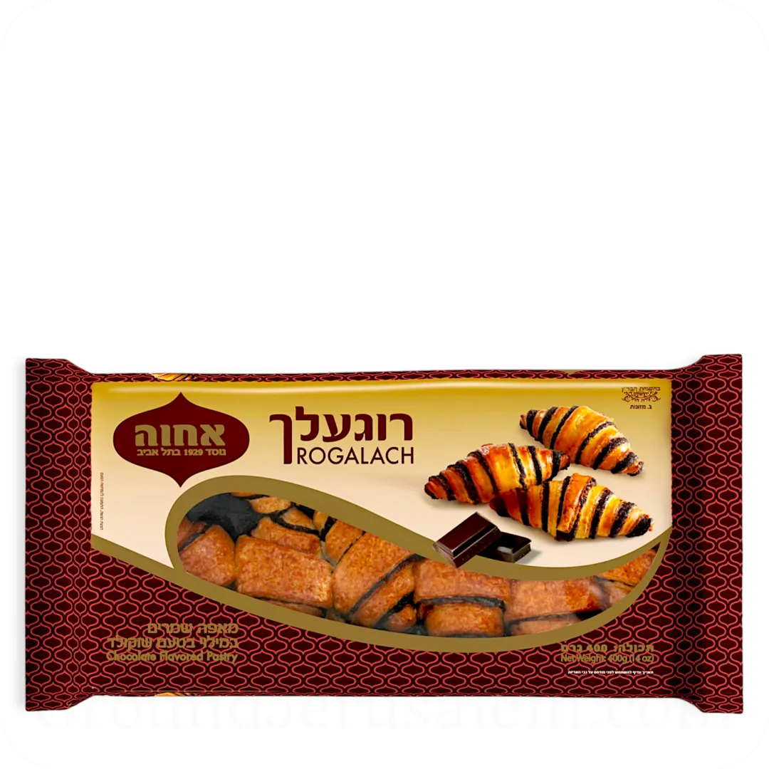 Rugelach Chocolate 400g / 14 oz — Made in Israel – GroundJerusalem.com ...